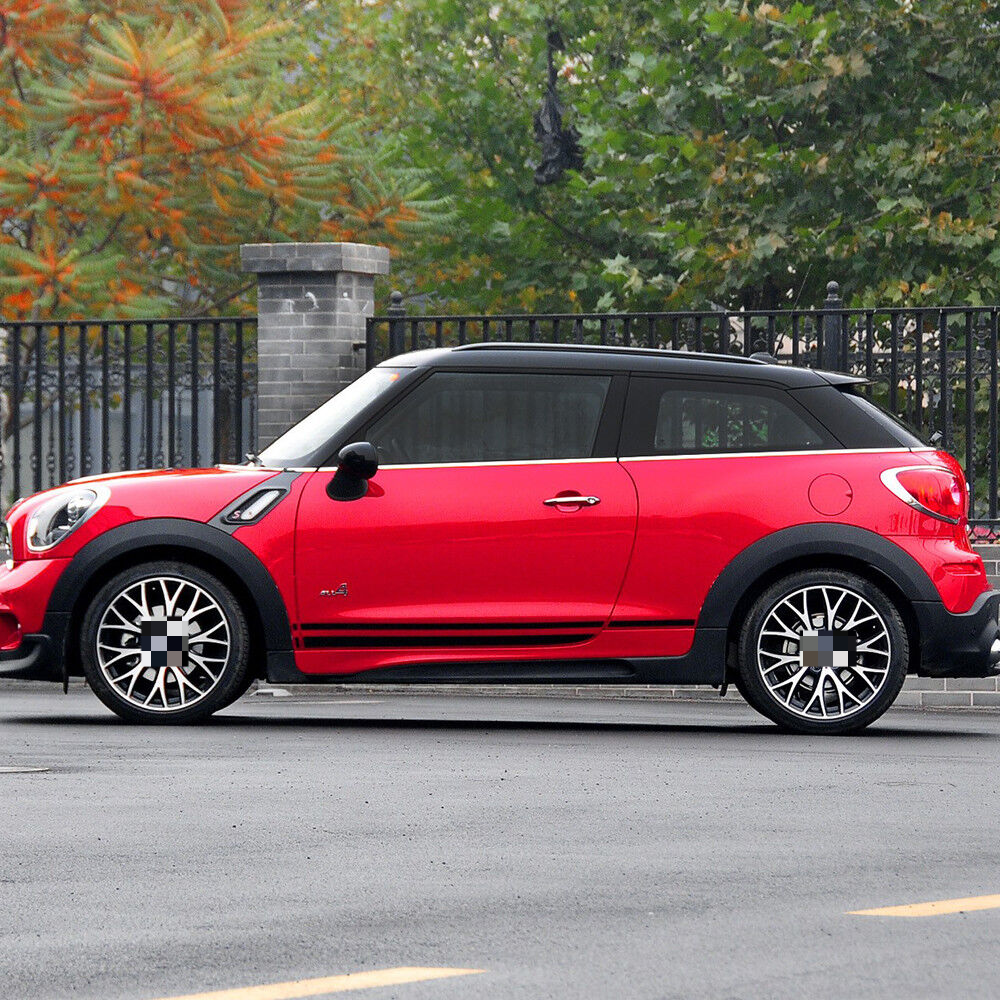 For Mini Cooper Paceman JCW R61 Side Racing Stripe Kit Hood Trunk Decal ...