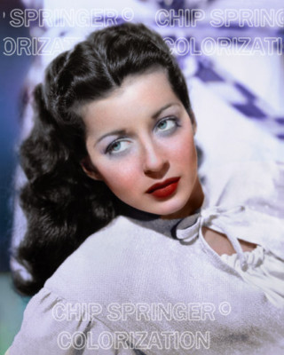GAIL RUSSELL The Night Has 1000 Eyes #8 | Sexy 8x10 COLOR PHOTO BY CHIP ...