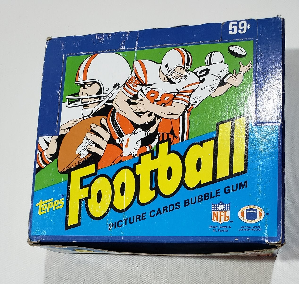 1984 Topps Football Cello Box with Dan Marino Showing Top & RARE DEAD ...