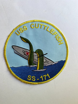 AK227 WW2 US Navy Submarine Patch USS Cuttlefish SS-171 L1B | eBay