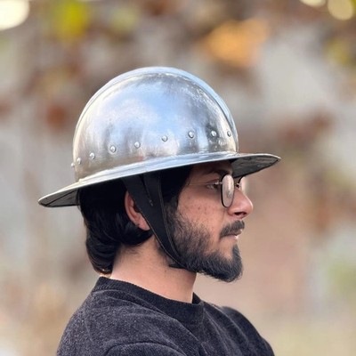 Medieval Metal Spanish Morion Helmet Kettle Knight Helmet-Larp, Knight ...