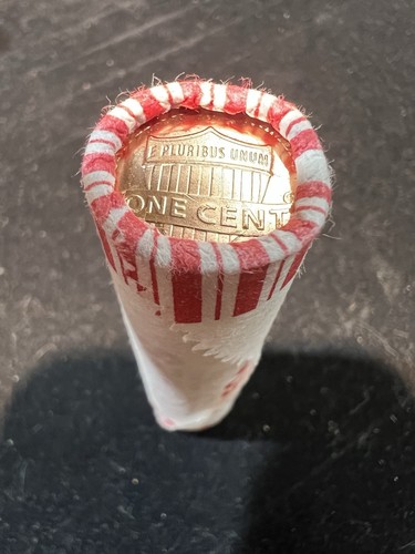 (2023 Extra “V” ENDER )Variety Lincoln Cent Mint State Red Sealed OBW H ...