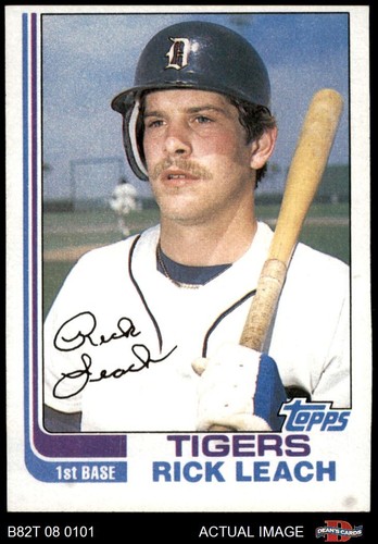 1982 Topps #266 Rick Leach Tigers RC 6 - EX/MT | eBay