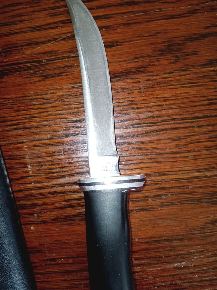 Buck 118 Knife 1972-1986 Fixed Blade With Sheath , USA | eBay