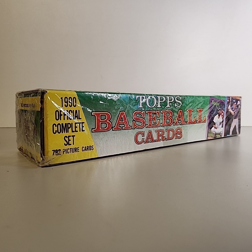 Topps 1990 Complete Set Major League Baseball Cards NEW SEALED Ken ...