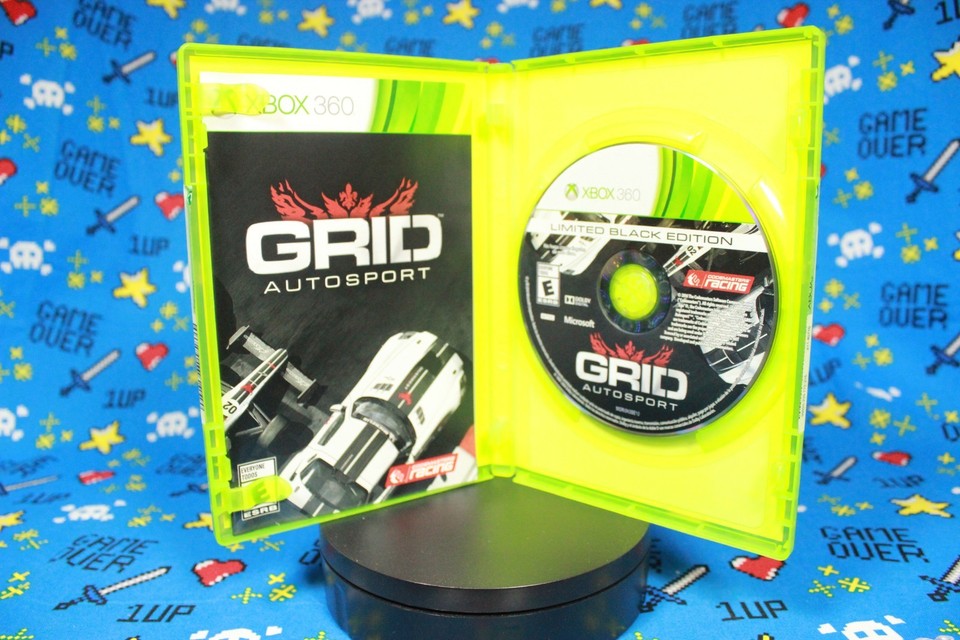 GRID Autosport - Limited Black Edition (Microsoft Xbox 360, 2014) -CIB ...