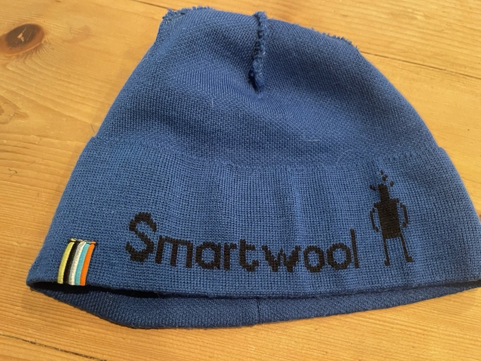 Smartwool 55 %Merino Hat Blue Sw011489 Regular Size S/M | eBay