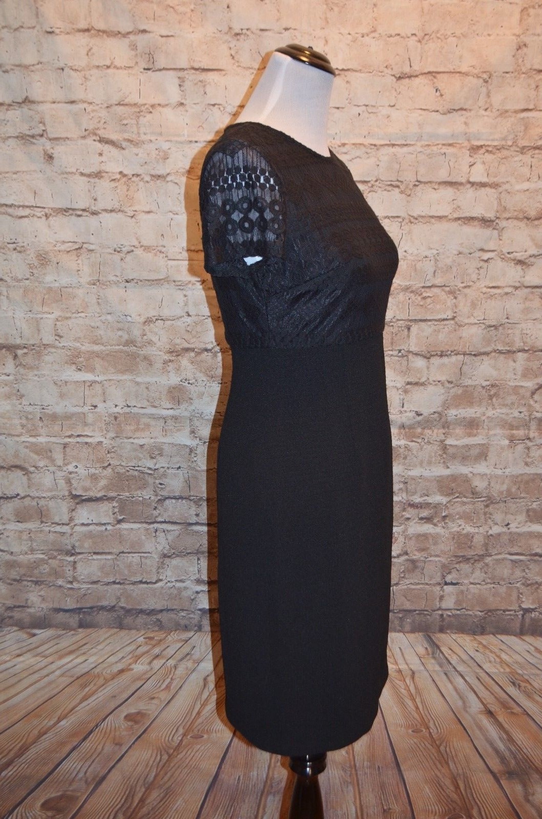 Modcloth To Seviche Their Own Sheath Dress NWT 8 fits 10 black lace top ...