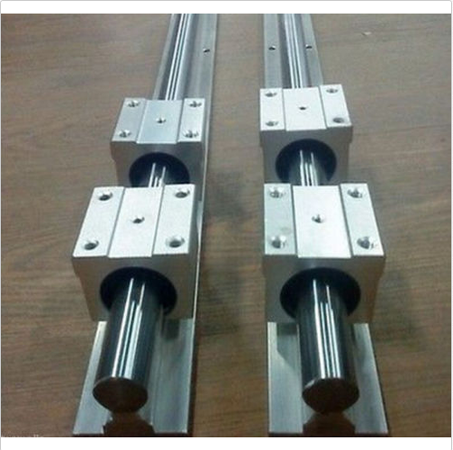 2pcs SBR20-1100mm Linear rail rod support 4pcs SBR20UU Bearing Block ...
