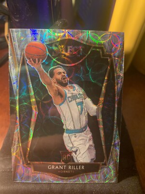 Grant Riller 2020-21 Panini Select Scope Prizm RC #166 Charlotte ...