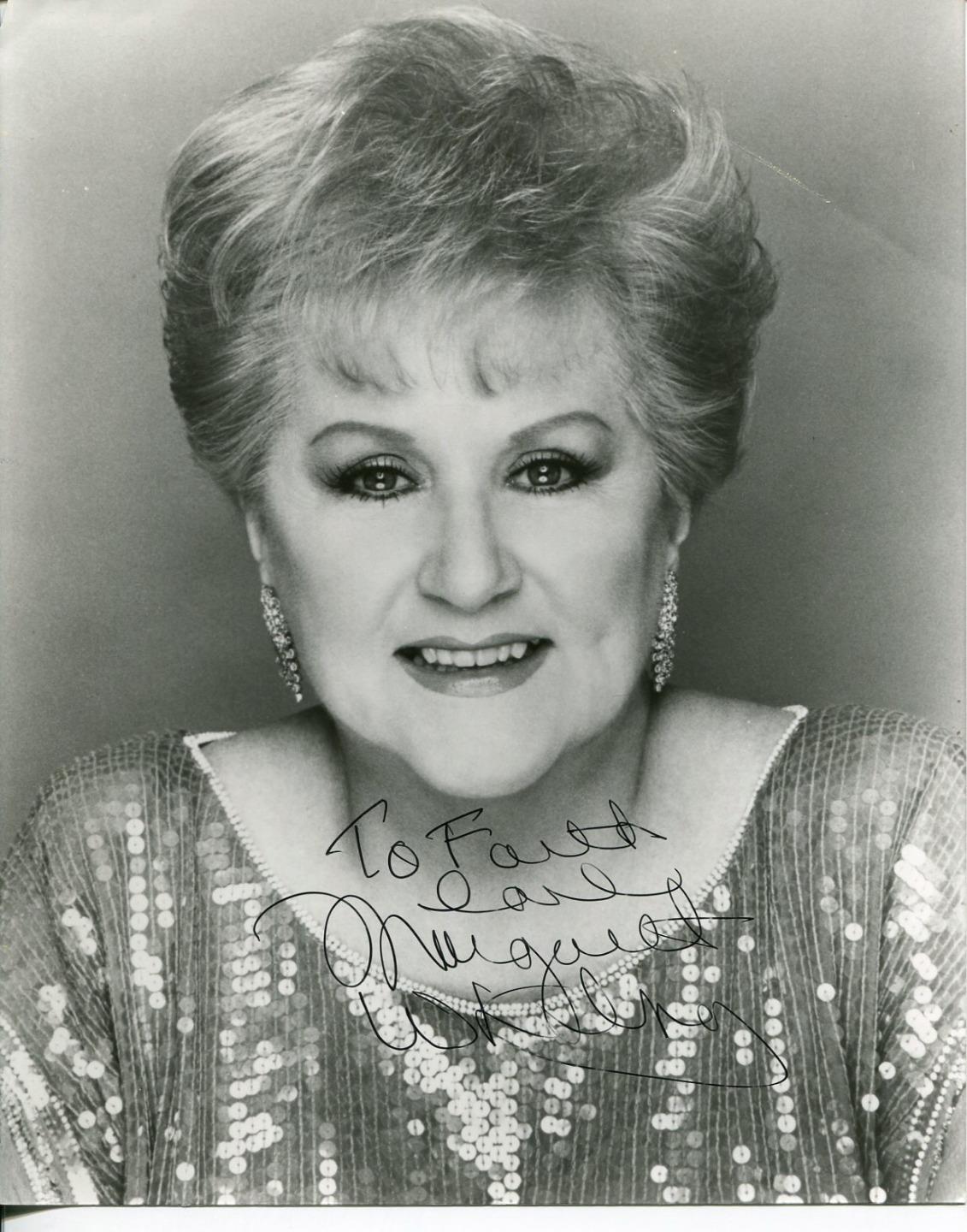 MARGARET WHITING AUTOGRAPH SINGER ACTRESS VALLEY OF THE DOLLS SIGNED ...