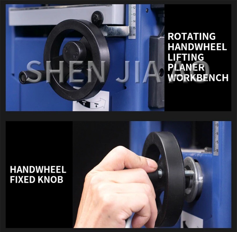 Multi-functional Bench Planer with Integrated Flat Planer and Press ...