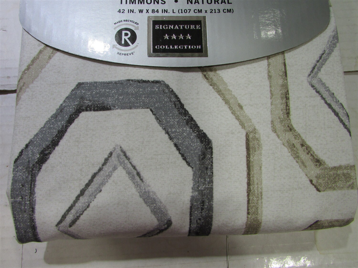 Eclipse Black Out Panel Rod Pocket Timmons Natural 42" x 84" | eBay