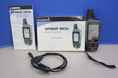 Garmin GPSMAP 60Cx Handheld GPS 1GB micro USB Quick Start Guide Manual ...