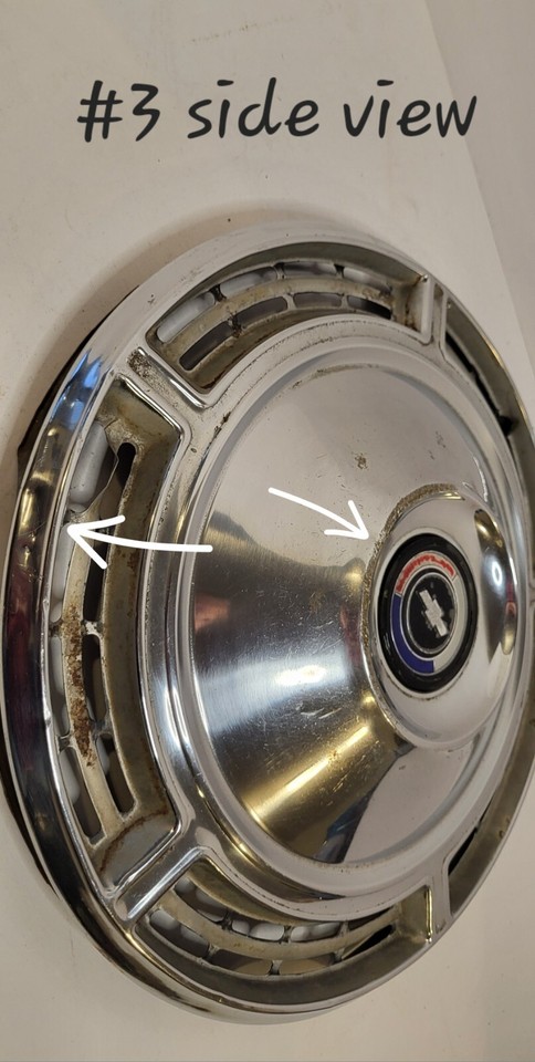 1968 Chevrolet 68 Chevelle Malibu Hubcap Wheel Cover Hub Cap 14" SET OF ...