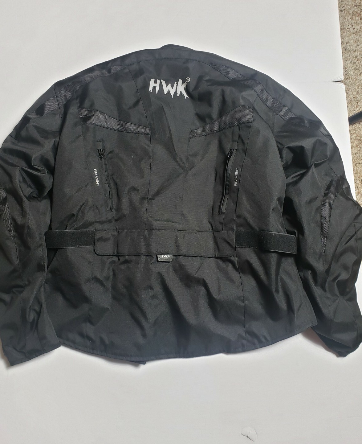 HWK Spyder Motorcycle Jacket for Men W/Weather Resistant Cordura ...