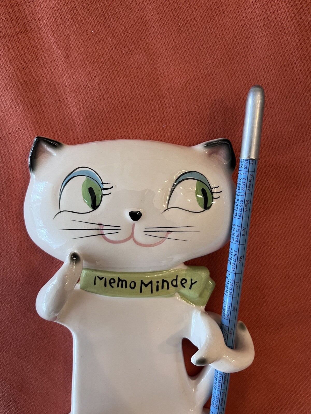 Vintage 50's Holt Howard Cozy Kitten Vintage Memo Minder With Orig ...