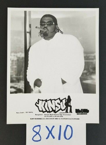 Kinsu 1990's Rap Hip Hop Music 8X10 Press Photo | eBay UK
