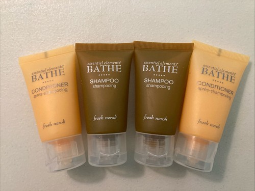 Essentiel Elements Bathe Shampoo and Conditioner 1oz Tube set of 4 (2 ...