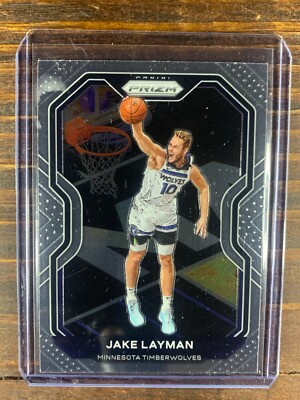 Jake Layman Basketball Card #245 Panini Prizm Minnesota Timberwolves ...