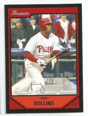JIMMY ROLLINS 2007 BOWMAN CARD MINT CONDITION | eBay