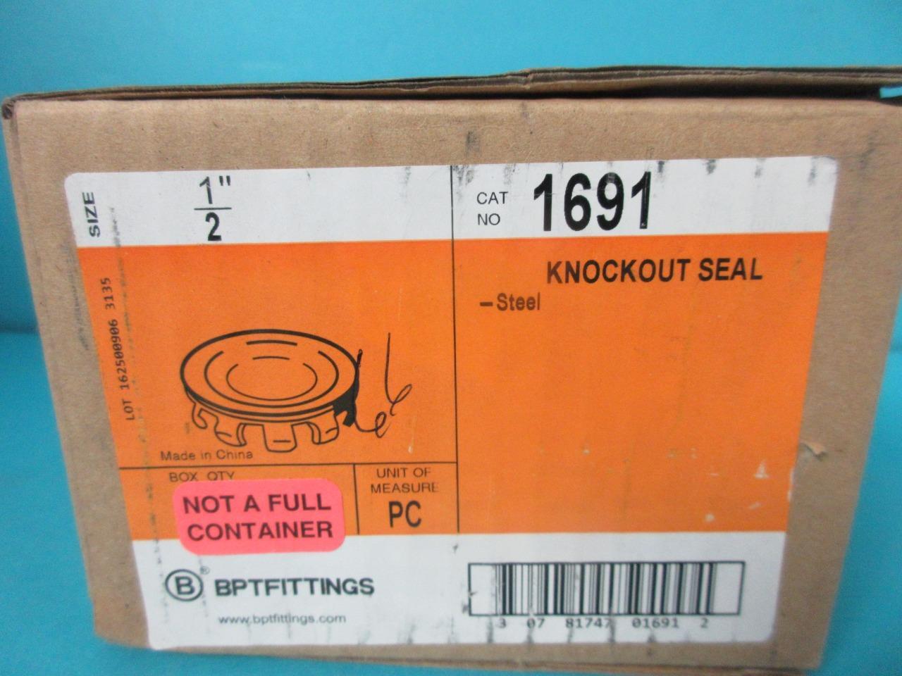 Bridgeport 1691 1/2" Knockout Plug Steel for sale online | eBay