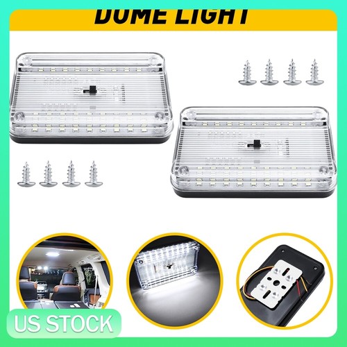 2X 12V 36 Car LED Interior Dome Roof Ceiling Reading Trunk Light Lamp ...
