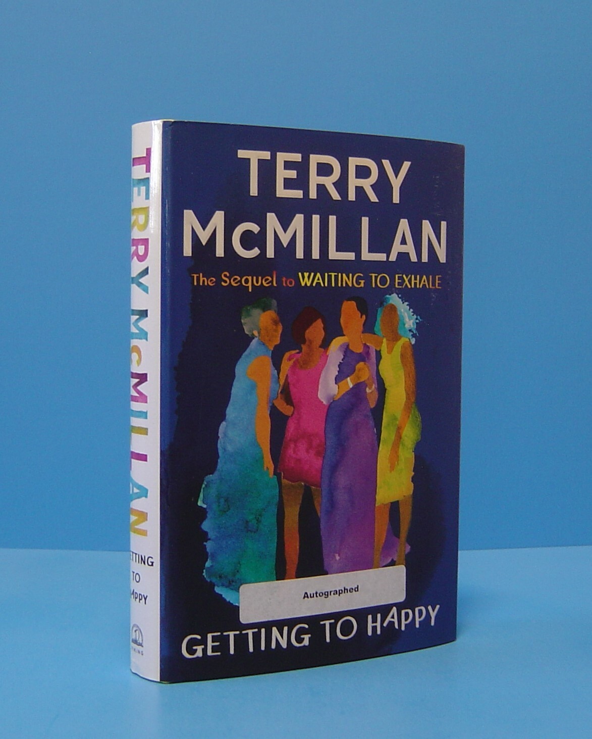 GETTING TO HAPPY BY TERRY MCMILLAN, SIGNED | eBay
