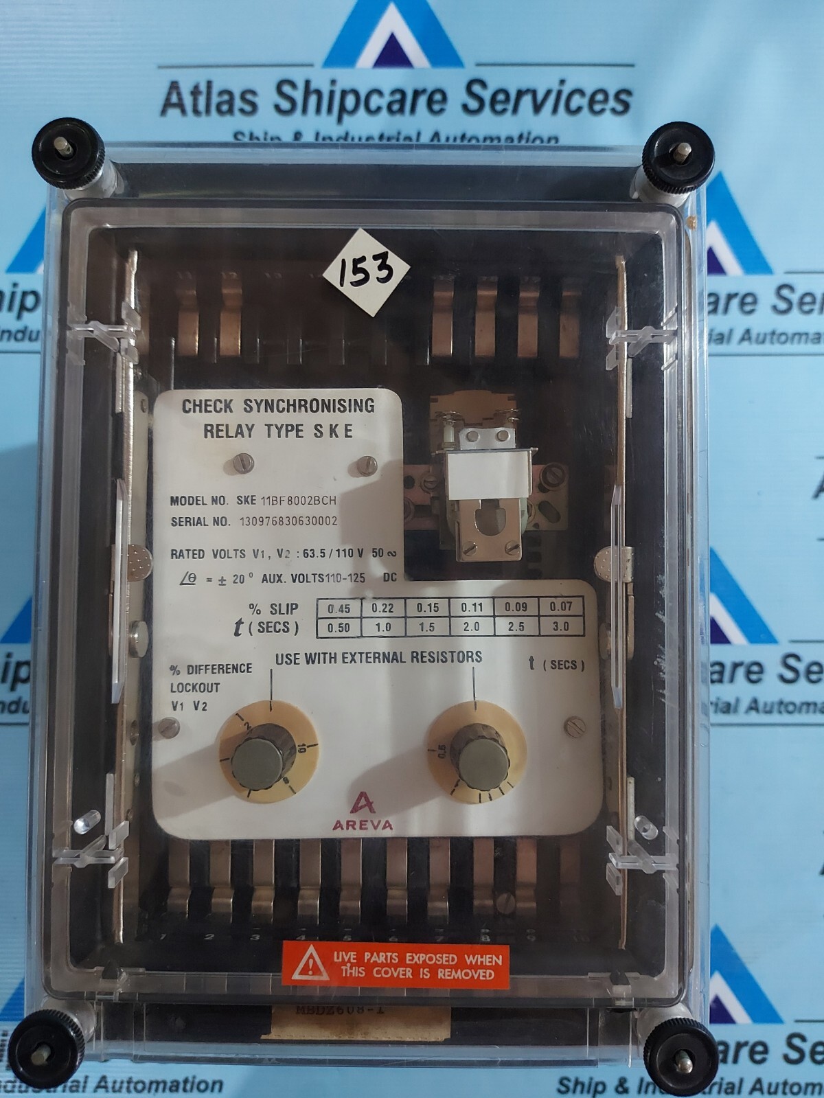 AREVA SKE 11BF8002BCH CHECK SYNCHRONISING RELAY | eBay