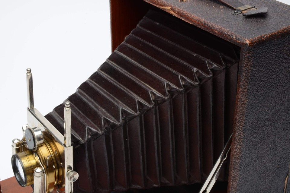 Conley 5x7 Antique Vintage folding camera. case, VERY clean, works! nice! | eBay