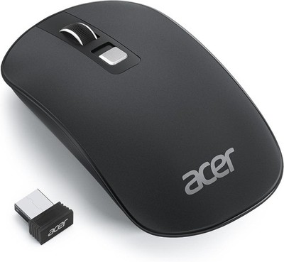 Acer Wireless Mouse | 2.4GHz USB Receiver | Black | Ultra Slim | OMR242 ...
