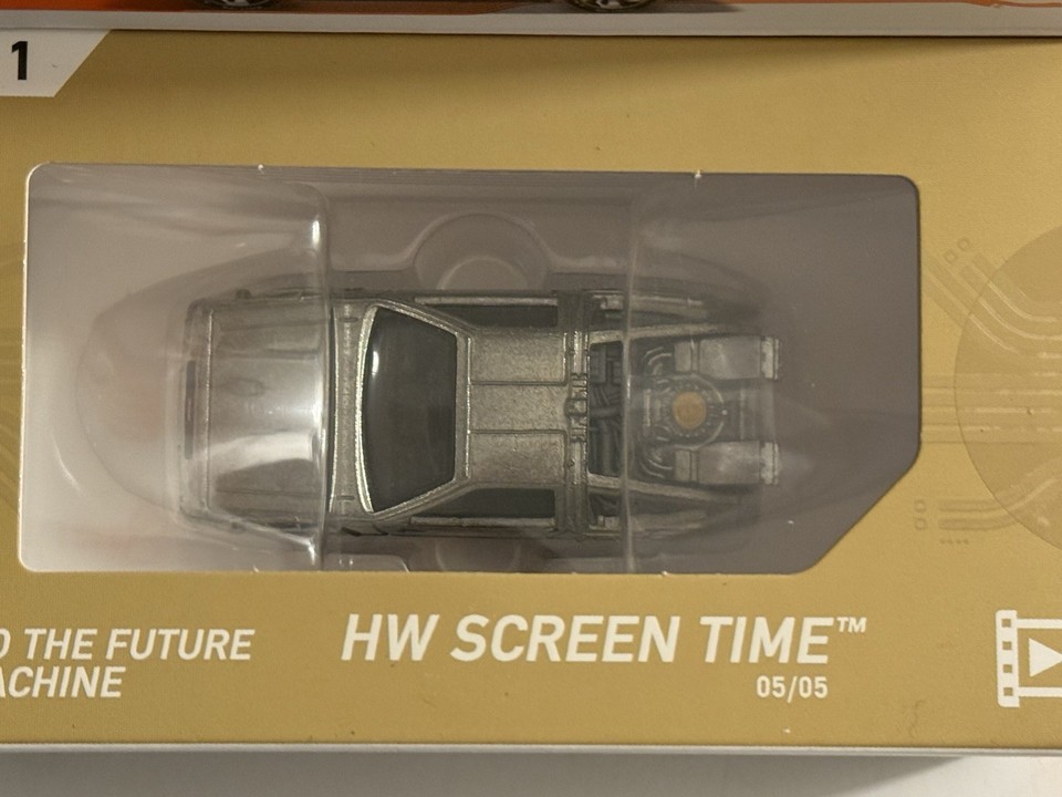 Hot Wheels iD Back To The Future DeLOREAN TIME MACHINE Screen Time ...