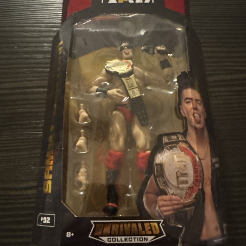 Jazwares AEW Unrivaled Champions Sammy Guevara 6 in Action Figure ...