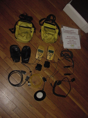 Trimble Geoexplorer Lot Cases Cords GPS Antenna | eBay