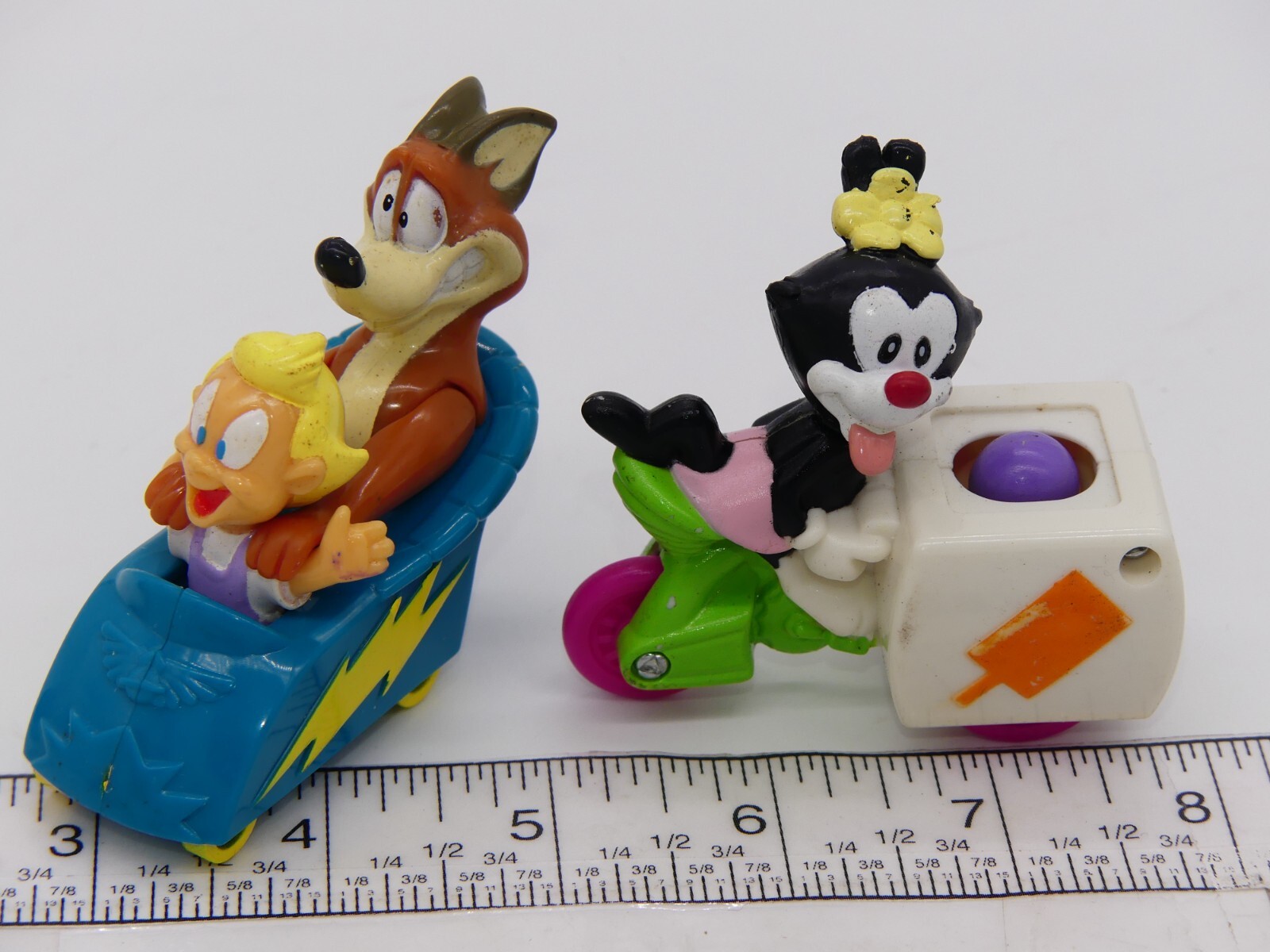 1993 Animaniacs Dot Ice Cream Mindy Buttons McDonalds Happy Meal Toy | eBay
