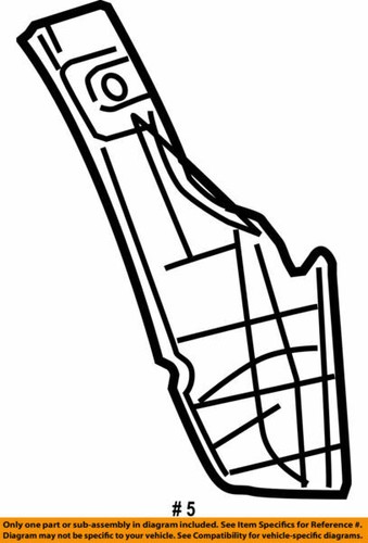 52592-52220 Toyota Seal, rear bumper side, lh 5259252220, New Genuine ...