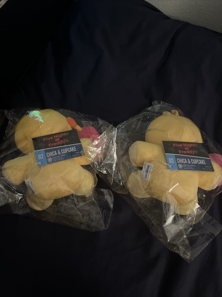 Chica Sanshee Fnaf Collecters Plushie 2023 New Never Opened | eBay