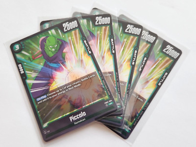 DRAGON BALL SUPER CARD GAME PICCOLO - LOT OF 5 CARDS | eBay