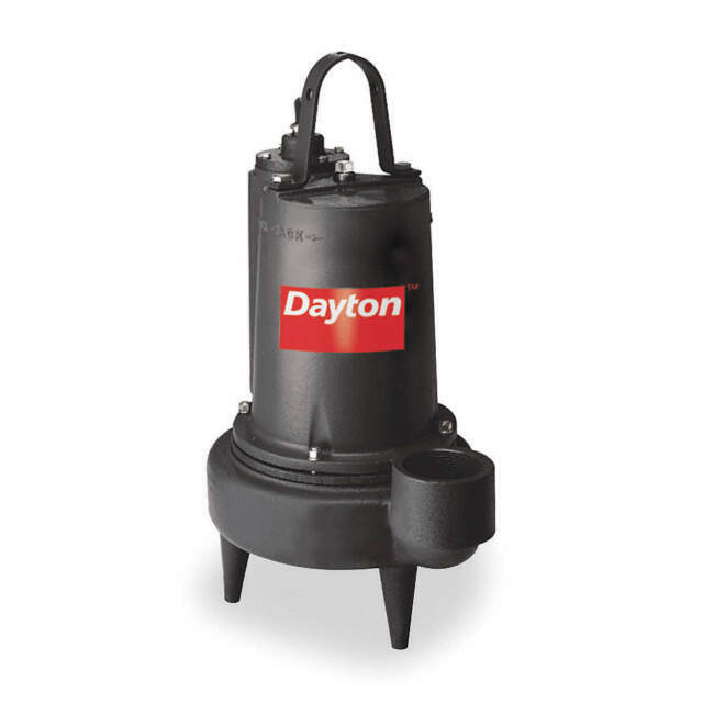 Dayton 3BB96 3HP Manual Submersible Sewage Pump for sale online | eBay