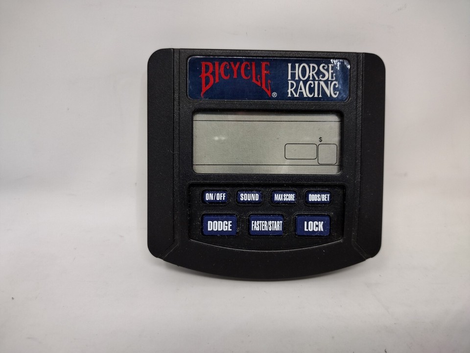 Electronic Horse Racing Bicycle 1994 Tiger Handheld Electronic Game | eBay