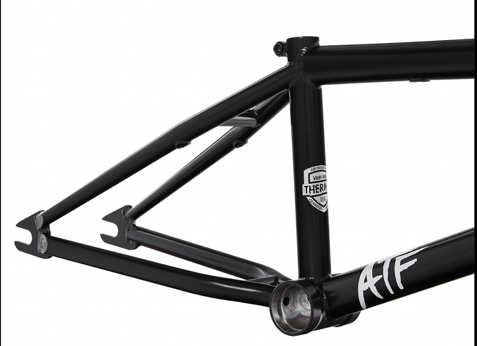S&M BIKES ATF FRAME 18 INCH FRAME FLAT BLACK 18" BMX BIKE SMALL KIDS ...