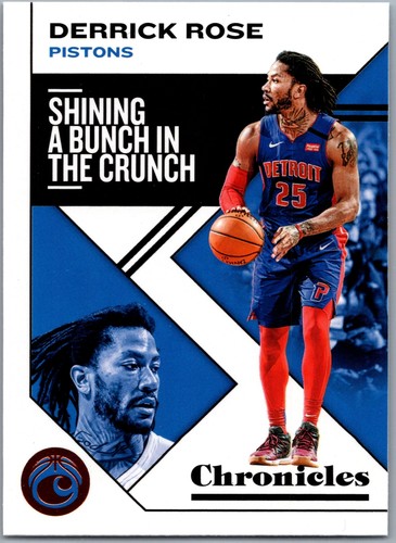 2019-20 Chronicles Bronze Derrick Rose #28 NBA Basketball Card | eBay