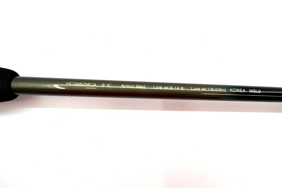 QUANTUM HYPERCAST II 6 1/2' Casting Spinning Rod MSL9, 8-14# Line 1/8 ...