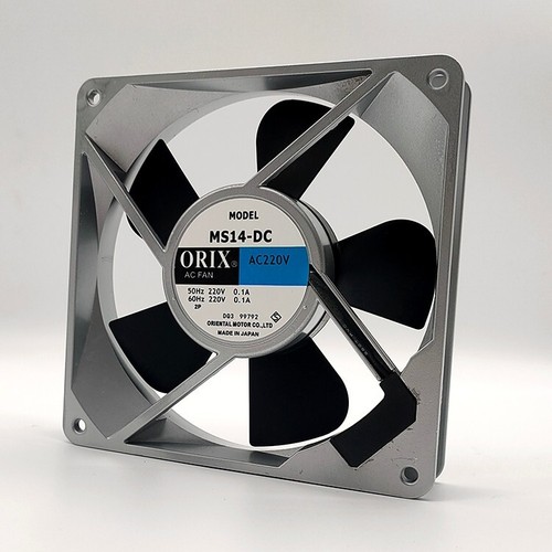 1 PCS ORIX Fan MS14-DC AC 200V 140*140*28MM Aluminum frame cooling fan ...
