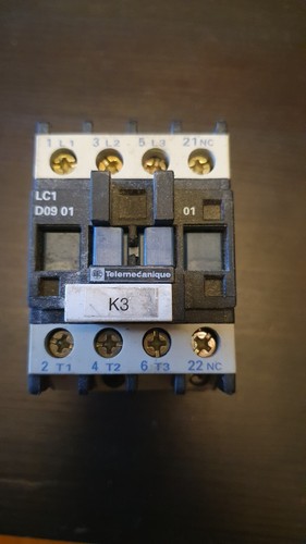 TELEMECANIQUE Contactor LC1 D09 01 230V AC 4NO, used | eBay