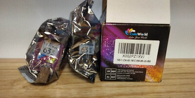 ColoWorld 63 Compatible Ink Cartridge Replacement for HP 63 Black ...
