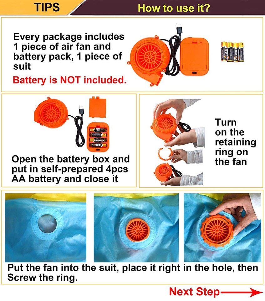 Rose Inflatable Costume Full Body Suit Halloween Christmas Costumes ...