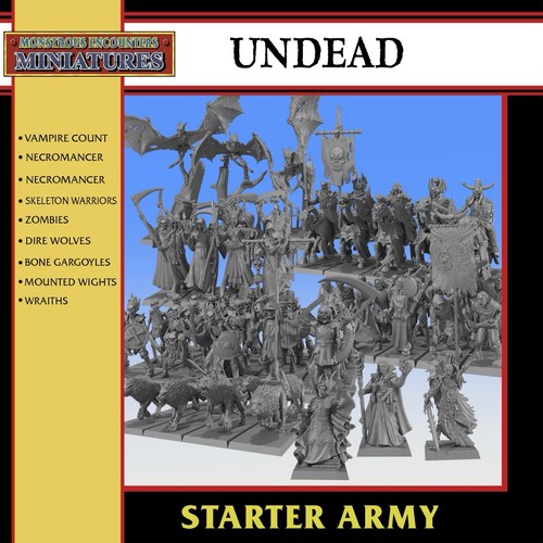 AOS Compatible Undead Army Bundle – Vampires, Skeletons, Zombies ...