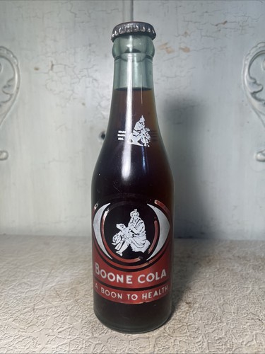 Full 7 Oz. Boone Cola Soda Bottle, Spencer N.C. | eBay