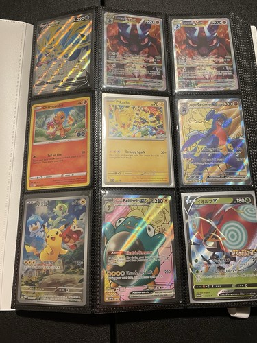 Pokemon Binder Lot Of 267 Black Star Promos SWSH And SV Era NM Binder ...